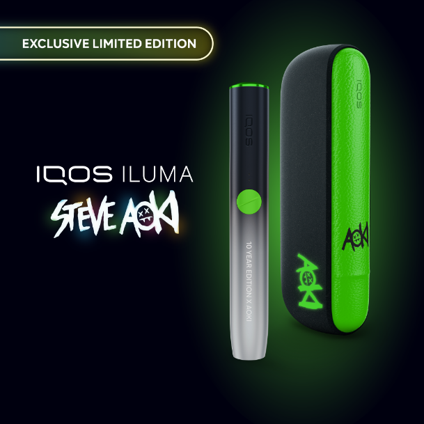 IQOS ILUMA 限定色 STEVE AOKI (六代系列) - IQOS - 电子烟健康管理官网旗舰店